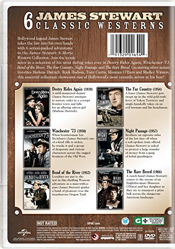 James Stewart: 6-Movie Western Collection [DVD]