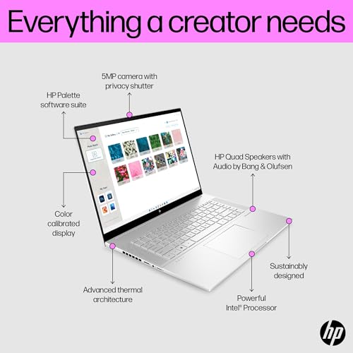HP 2023 Newest Envy Laptop, 16" WQXGA Touchscreen, Intel Core i9-13900H(14-Core, Up to 5.4GHz), GeForce RTX 4060, 32GB DDR5 RAM, 2TB SSD, Wi-Fi 6E, Backlit Keyboard, Quad Speakers, Windows 11 Home