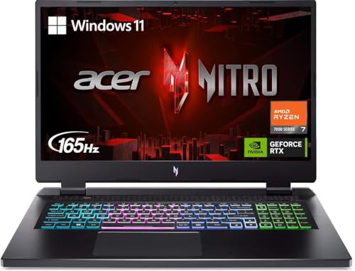 acer Slim Everyday Laptop Computer - with Microsoft Office Lifetime License, 15.6" Full HD IPS Display, AMD Ryzen 3 7320U Quad-Core CPU, 8GB LPDDR5 RAM, 512GB SSD, HD Webcam, Wi-Fi 6, Windows 11 Pro