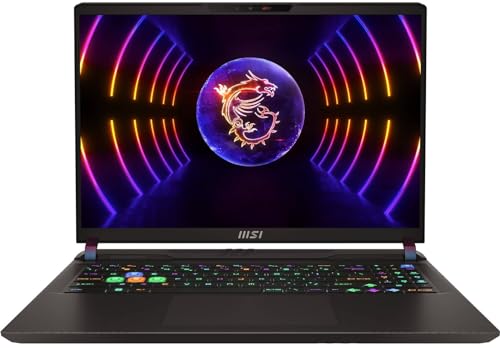 EXCaliberPC 2023 MSI Vector GP68HX 13VH-098US (i9-13950HX, 32GB RAM, 1TB NVMe SSD, RTX 4080 12GB, 16" FHD+ 144Hz, Windows 11) Gaming Laptop