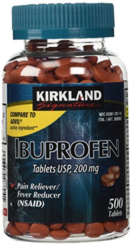 Kirkland Signature Ibuprofen Tablets USP, 200mg 500-Tablets