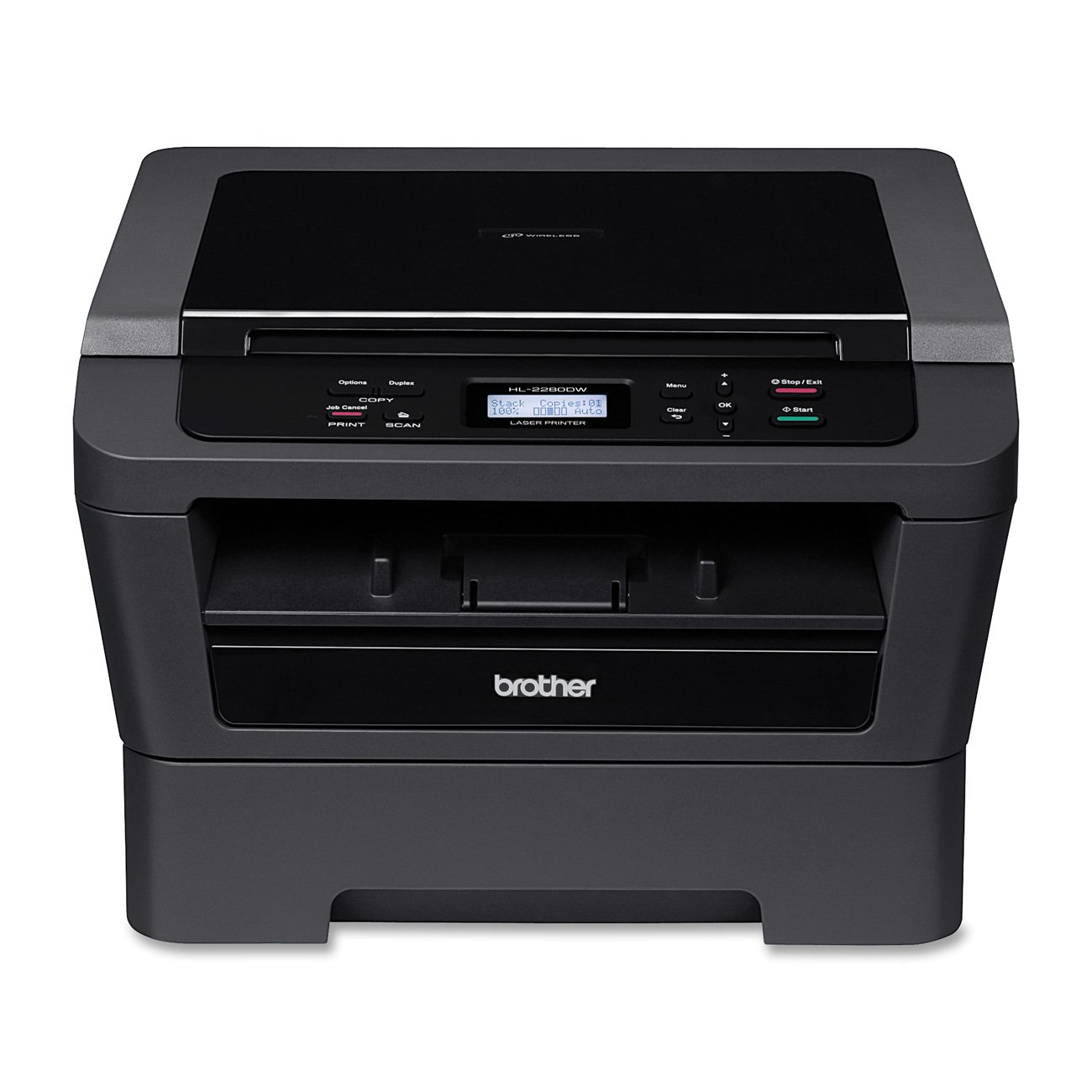 Brother HL-2280DW Wireless Monochrome Multifunction Laser Printer