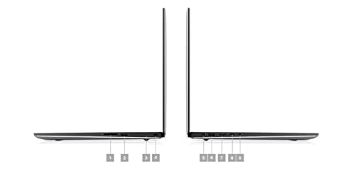Dell Precision 5540 Workstation Laptop | 15.6" 3840x2160 4k | Core i9-9980HK - 512GB SSD Hard Drive - 32GB RAM - Nvidia Quadro T2000 | 8 cores @ 5 GHz - 4GB GDDR6 Win 10 Home Silver (Renewed)