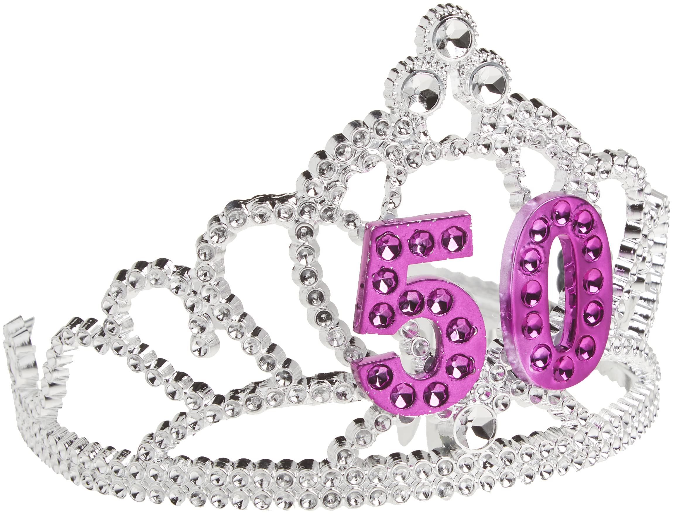 Forum by Rubies Popular Price Birthday Tiara for Themed Parties and Halloween, 50th Birthday