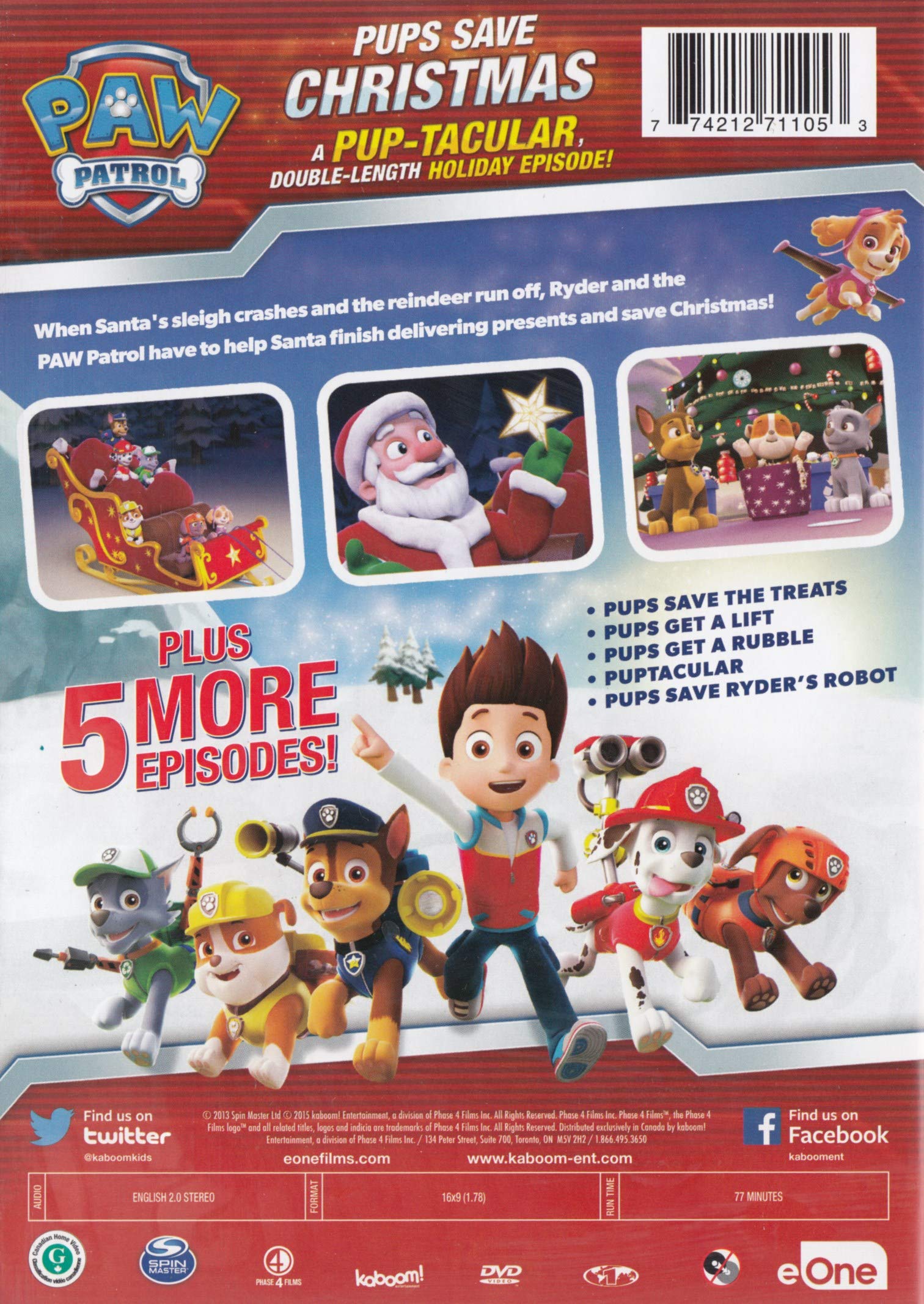 Paw Patrol - Pups Save Christmas