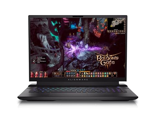 AimCare NewestDell_Alien.Ware M18 R1 Gaming Laptop 18 inch QHD Display Intel i9-13980HX 64GB RAM 4TB SSD RTX 4090 16GB GDDR6 24 Core Type-C WiFi Thunderbolt 4 Win 11H 1-Week Support