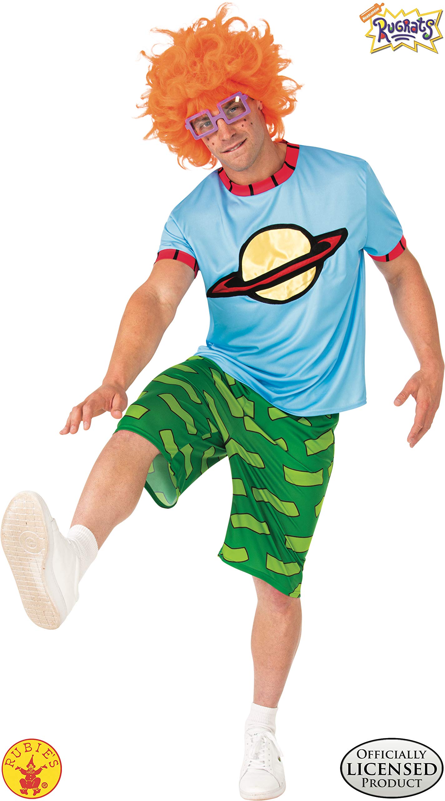Rubies Men's Nickelodeon Rugrats Chuckie Costume, X-Large for Themed Parties and Halloween