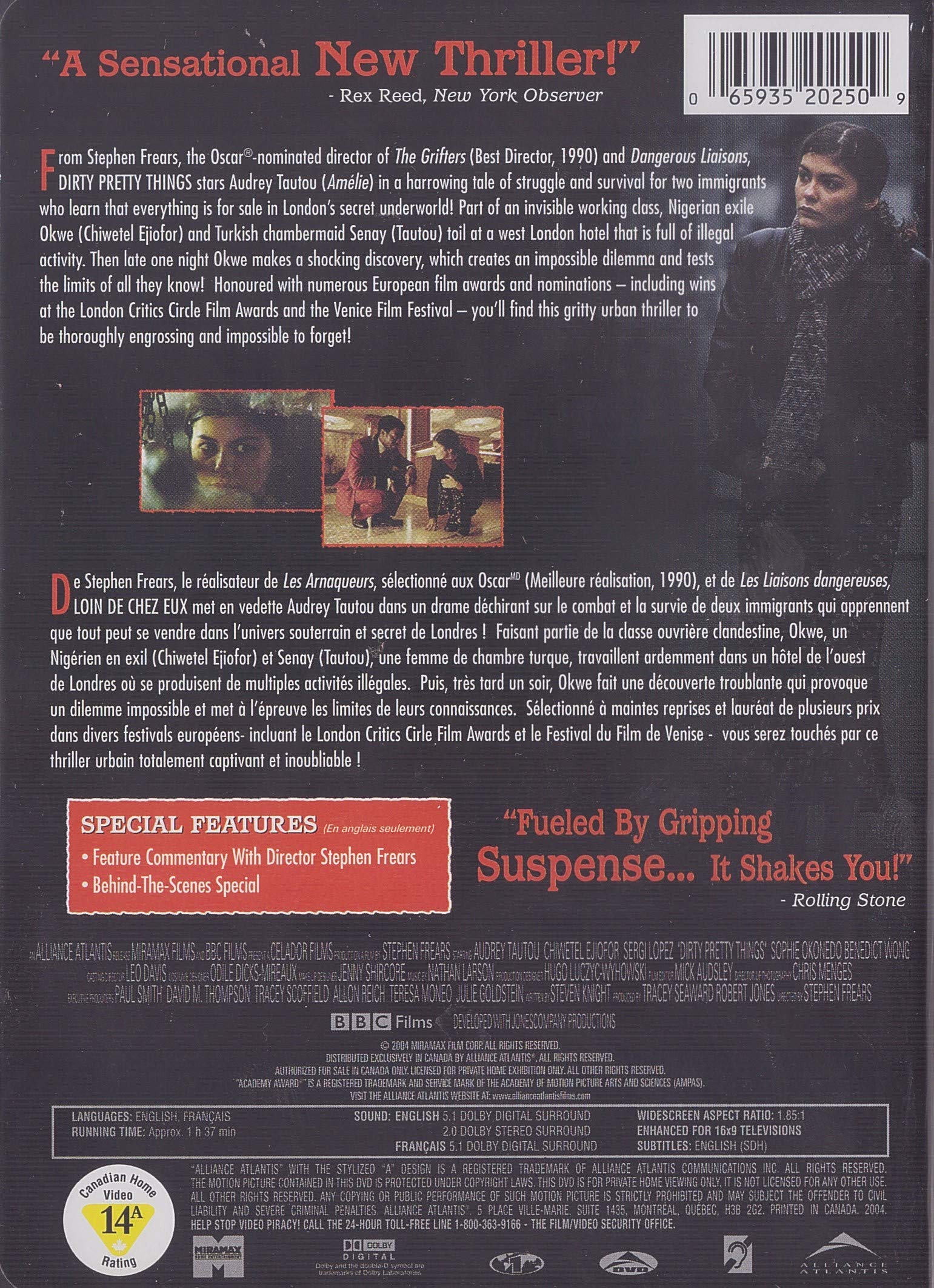 Dirty Pretty Things (Ws)