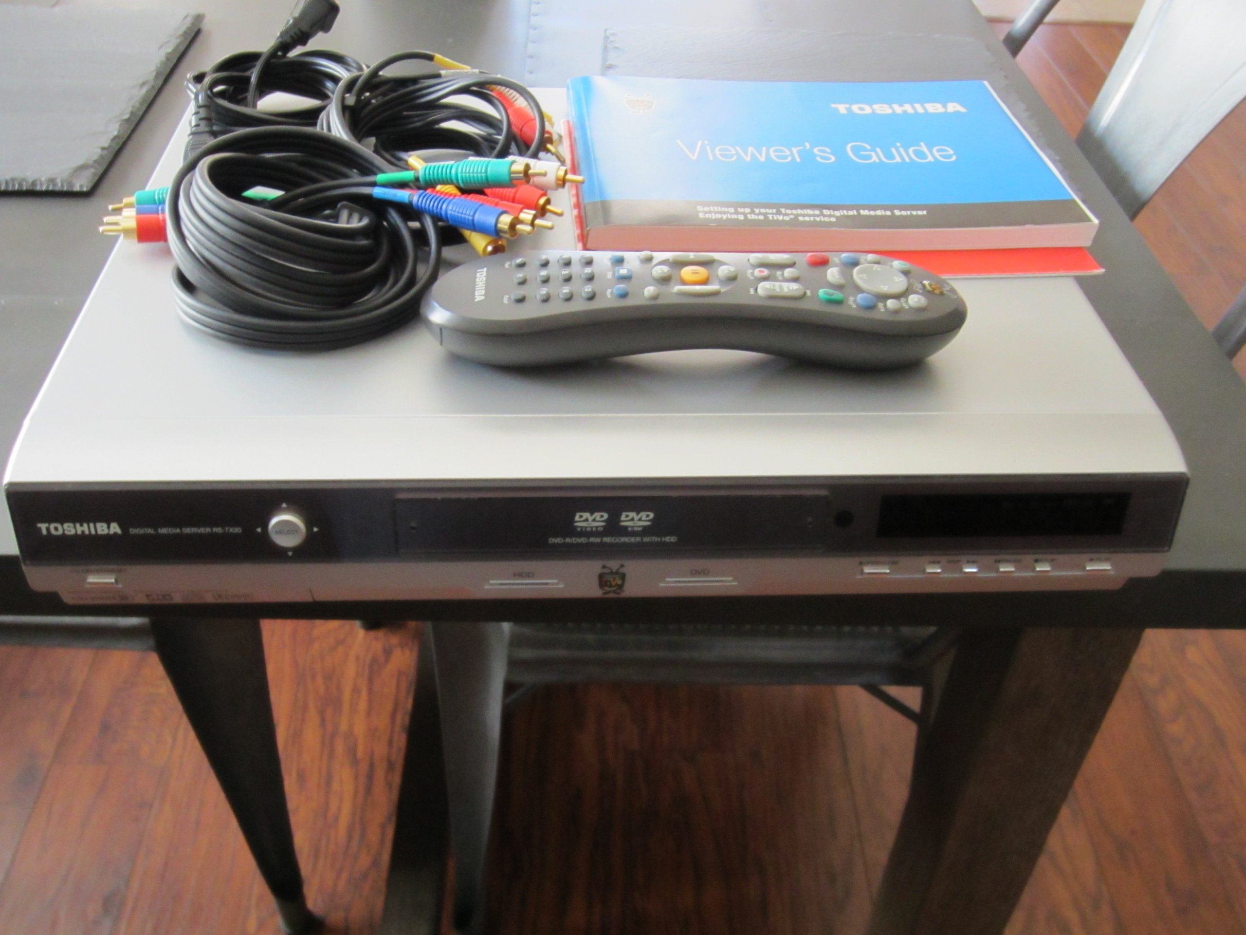 Toshiba RS-TX20 DVD Recorder with 120 GB TiVo Series2 Digital Video Recorder