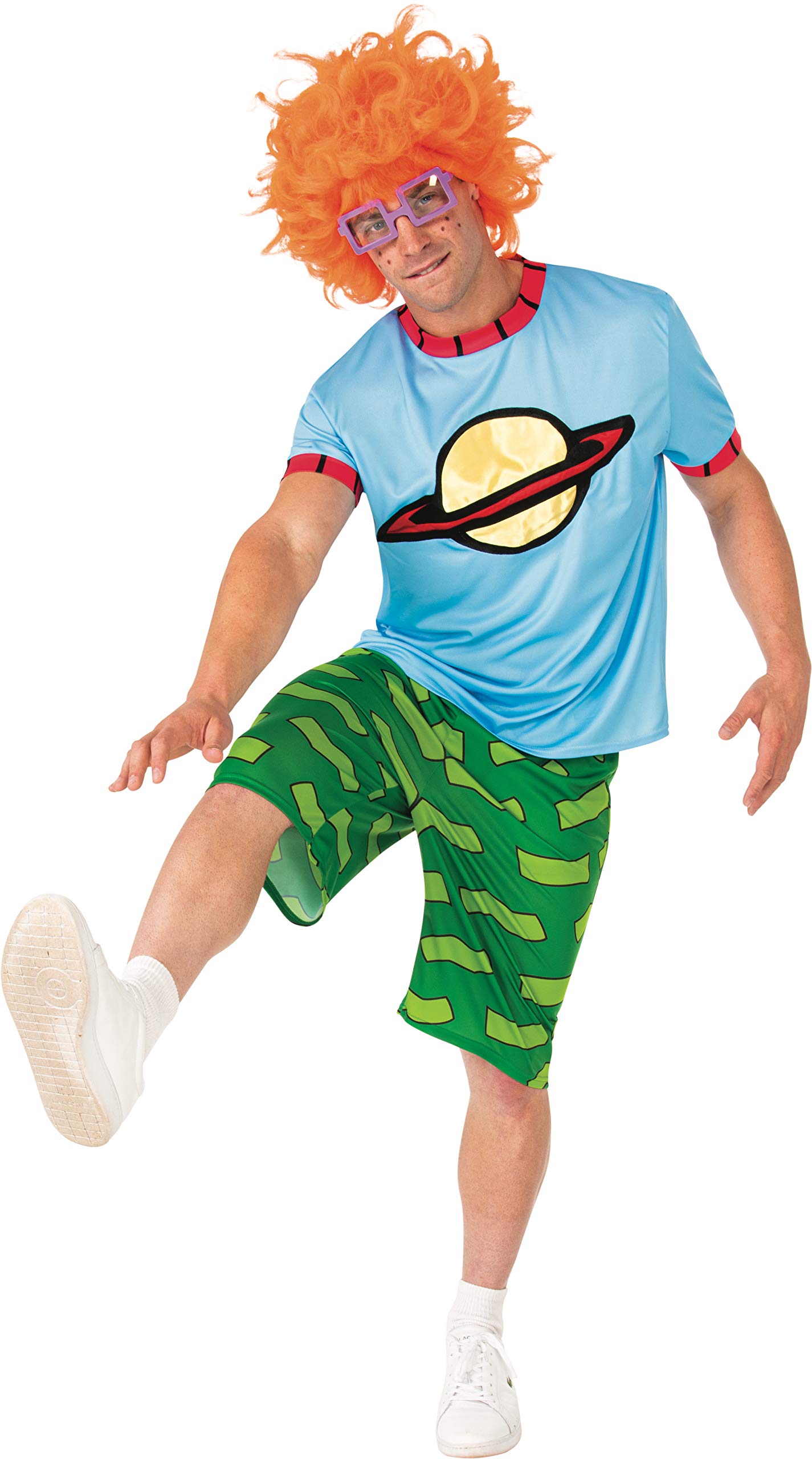 Rubies Men's Nickelodeon Rugrats Chuckie Costume, X-Large for Themed Parties and Halloween