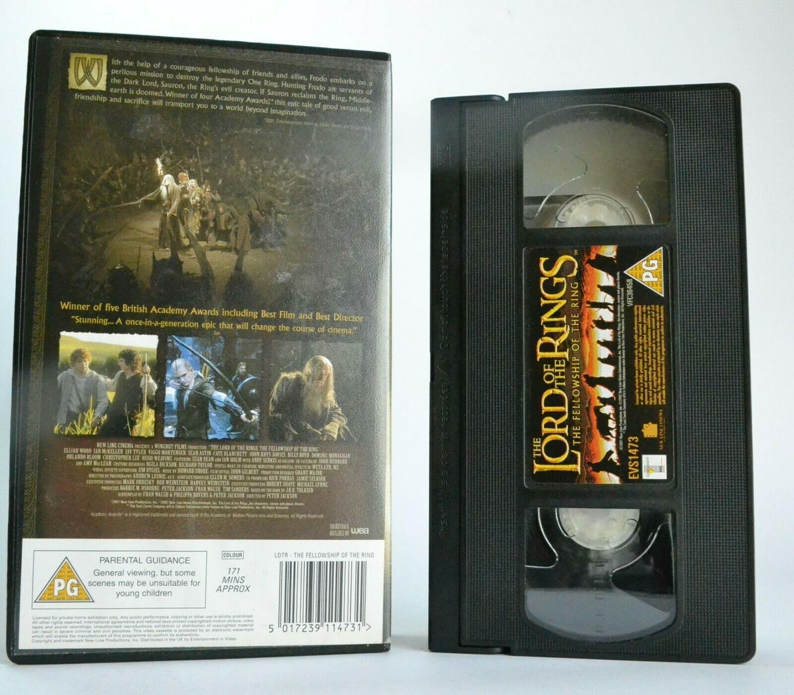 The Lord of the Rings: The Fellowship of the Ring [VHS]