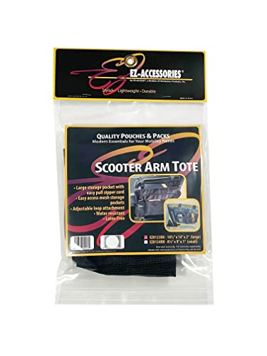 EZ-ACCESS EZ-ACCESSORIES Scooter Arm Tote for Wheelchairs & Mobility Scooters, Large