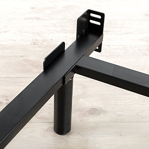 Zinus Paige Compack 7 Inch Heavy Duty Bed Frame, for Box Spring and Mattress Sets, Cal King