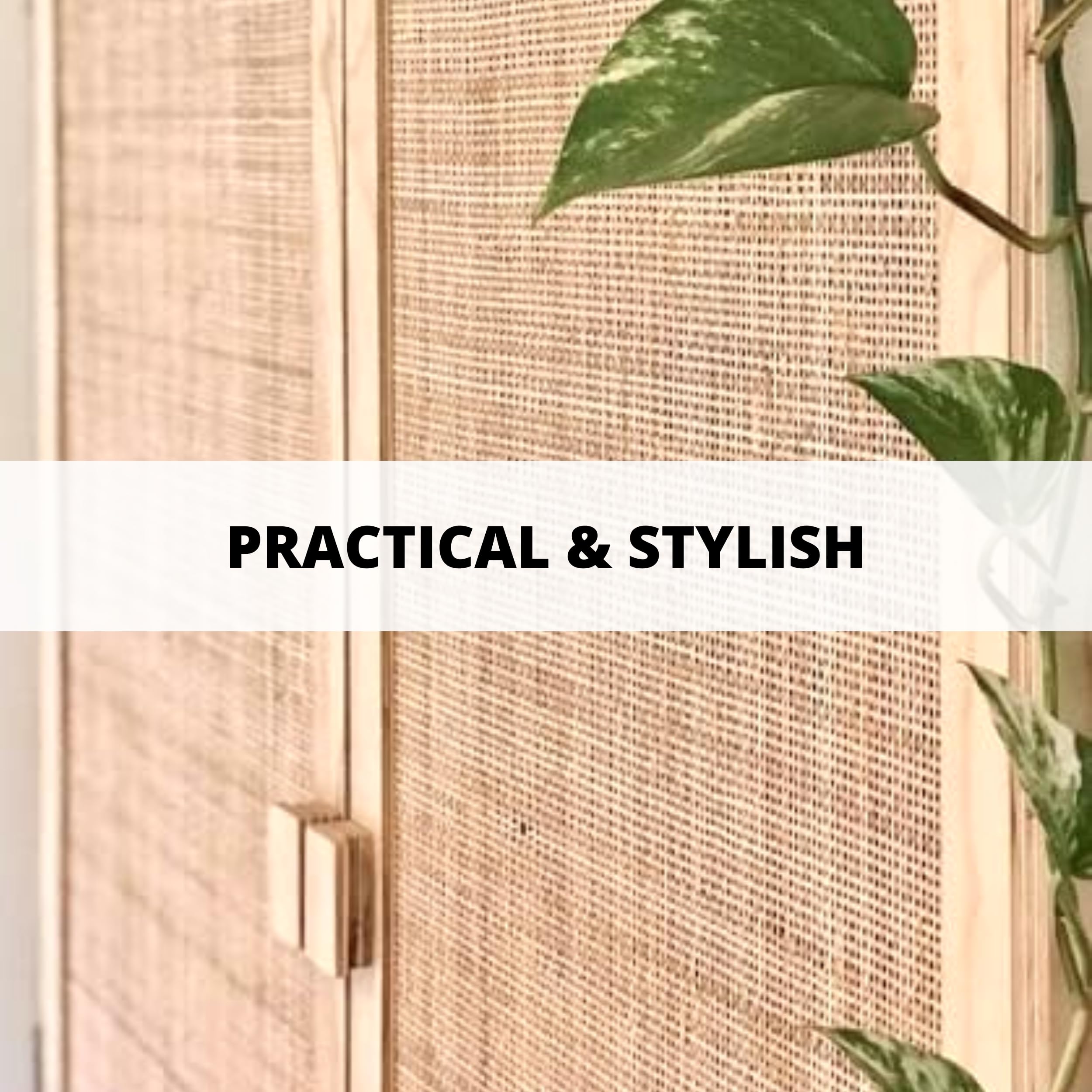 24" Width x 5 Feet Cane Webbing Sheet – Natural 24" Width Rattan Cane Webbing Roll for Caning Projects 24х60 Inch Rattan Webbing Roll Woven Open Mesh Cane for Furniture Ceiling Bed Door Chair Cabinet