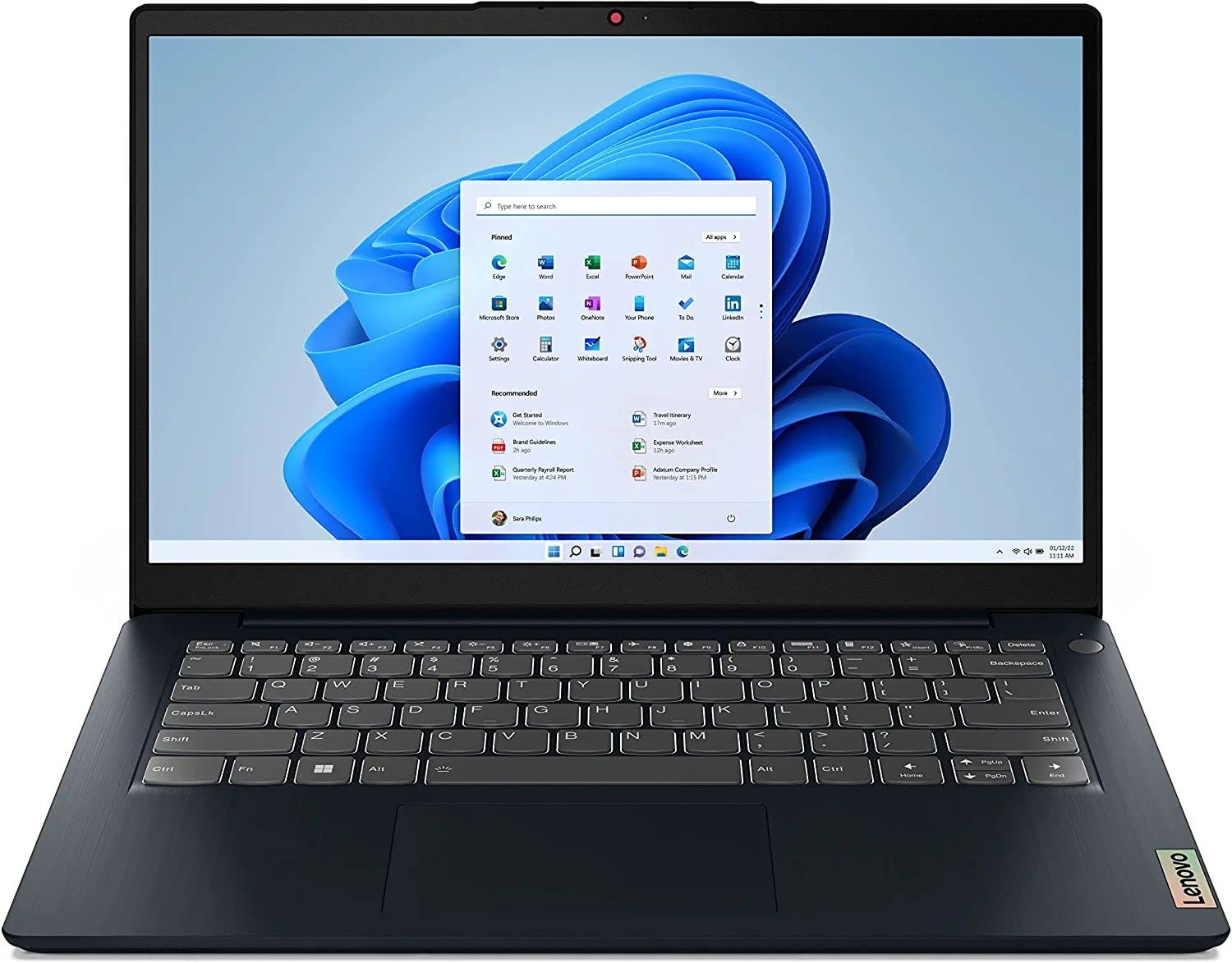LENOVO IdeaPad 3i 14" FHD IPS Premium Business Laptop, 12th Gen Intel 10-Core i5-1235U Upto 4.4GHz, 16GB RAM, 1TB PCIe SSD, Intel Iris Xe Graphics, Backlit Keyboard, Windows 11 Pro + HDMI Cable