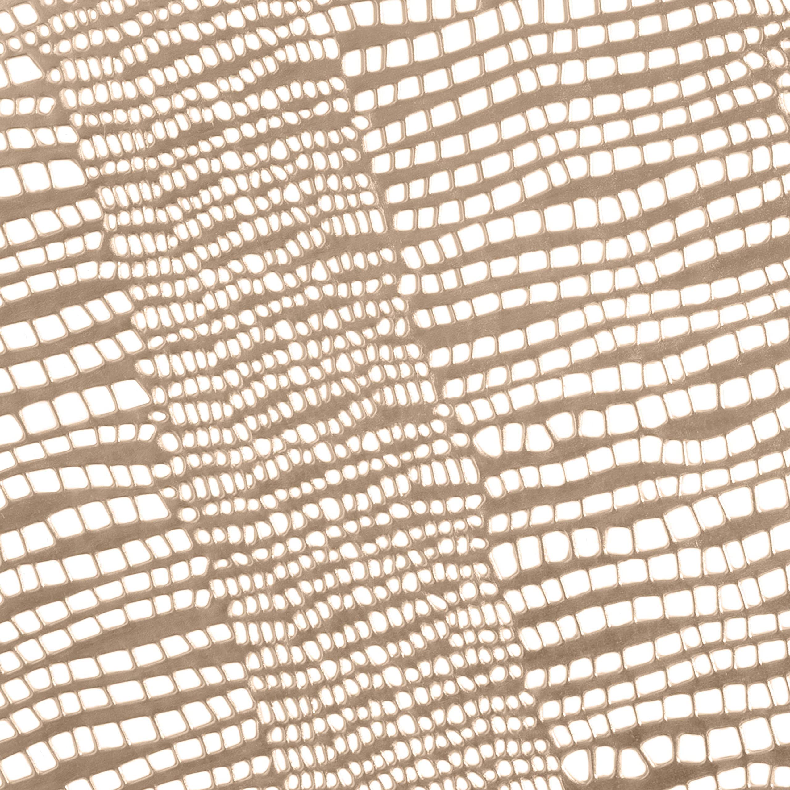 Home Details 4 Pack Oval Pebble Laser Cut Placemat, Kitchen, Dinning Room, Place Setting, Décor, Gold