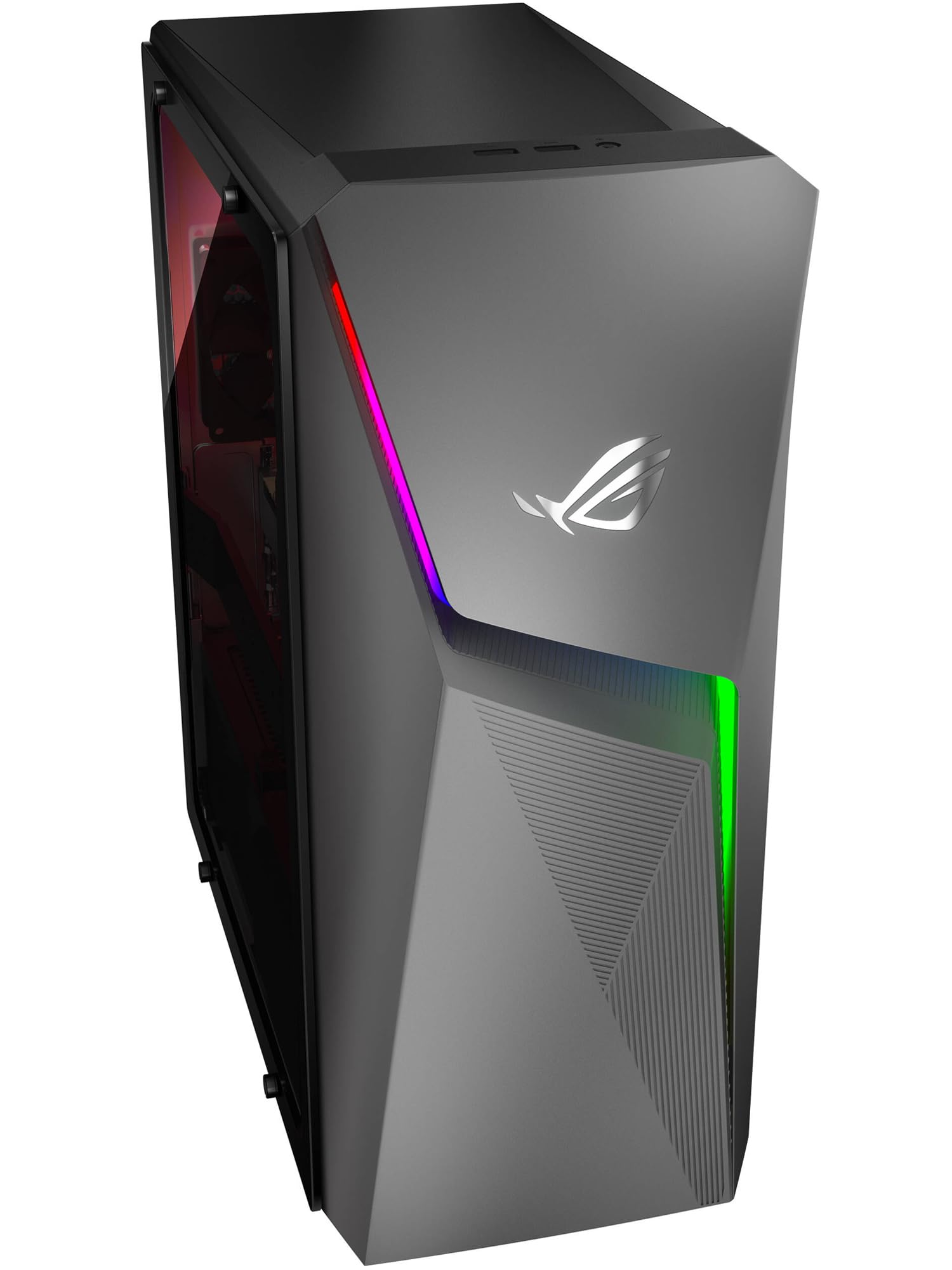 ASUS GL10DH-PH552 Gaming & Entertainment Desktop PC (AMD Ryzen 5 3400G 4-Core, GeForce GTX 1650, 8GB RAM, 2TB PCIe SSD, WiFi, USB 3.2, HDMI, Bluetooth, Win 10 Home) Refurbished