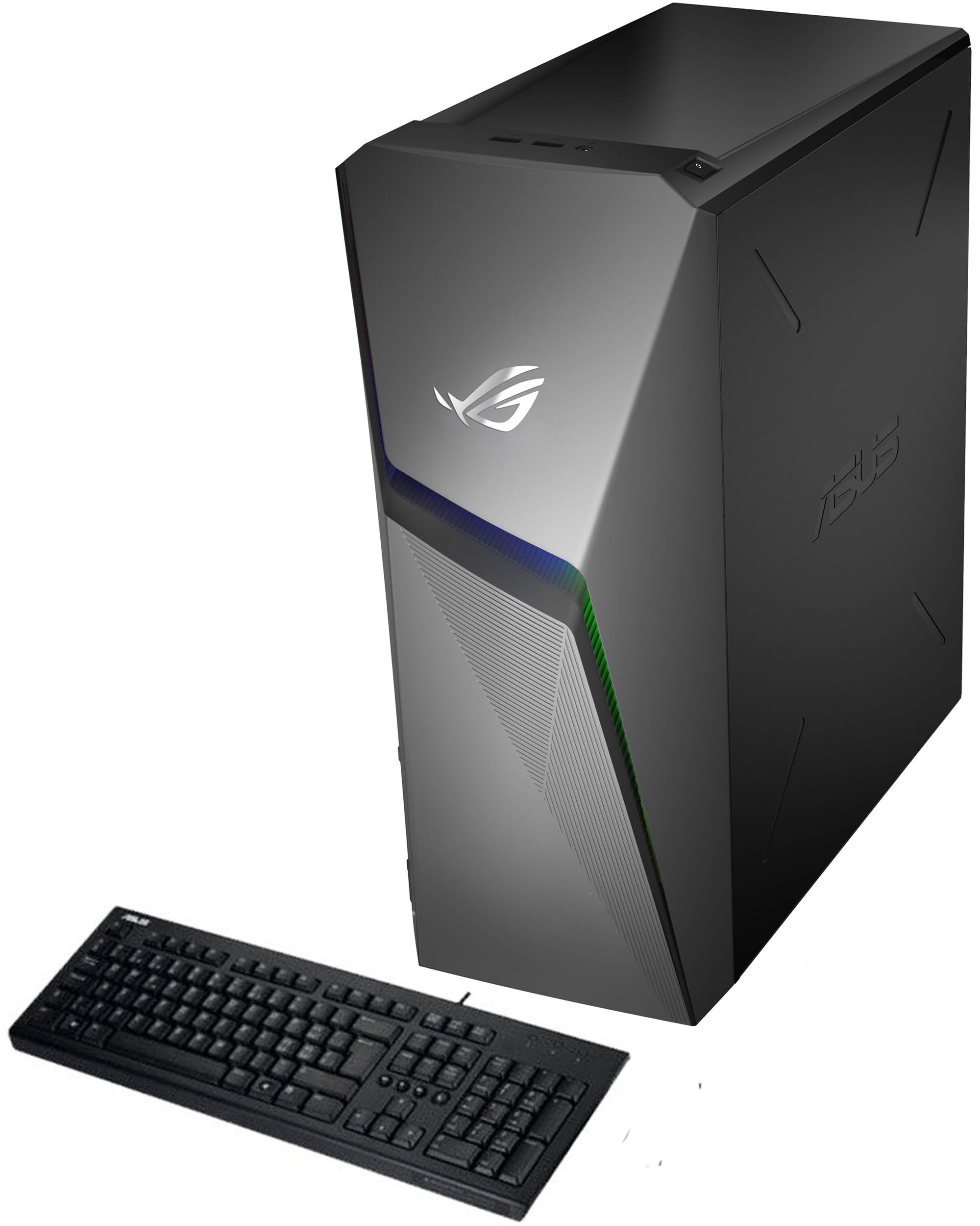 ASUS GL10DH-PH552 Gaming & Entertainment Desktop PC (AMD Ryzen 5 3400G 4-Core, GeForce GTX 1650, 8GB RAM, 2TB PCIe SSD, WiFi, USB 3.2, HDMI, Bluetooth, Win 10 Home) Refurbished