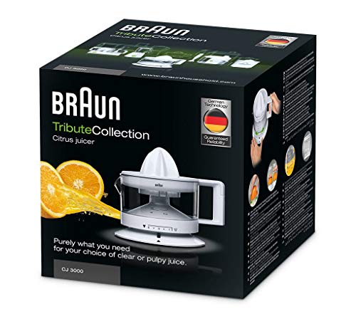 BRAUN CJ3000 Citrus Juicer 220V - (Not for use in the USA)
