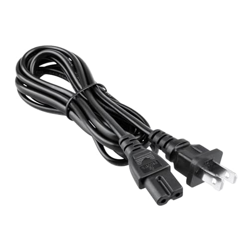 Dysead AC Power Cord Outlet Socket Cable Plug Lead Compatible with Most TiVo DVRs, Series1, Series2, and Series3 TiVo DVRs Including DVRs with TiVo from Many Other Manufacturers