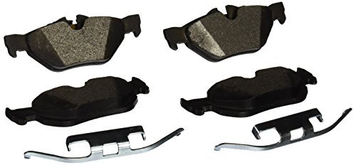 BOSCH BP1267 QuietCast Premium Semi-Metallic Disc Brake Pad Set - Compatible With Select BMW 1 Series M, 128i, 323i, 328i, 328i xDrive, 328xi, X1; REAR