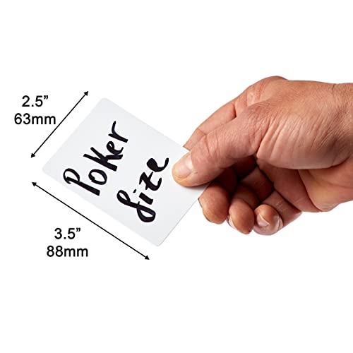 Apostrophe Games Blank Playing Cards β 180pcs Blank Playing Cards to Write On β Custom Card Deck with Luxurious Matte Finish β Fun and Cool Playing Cards for Kids and Adults