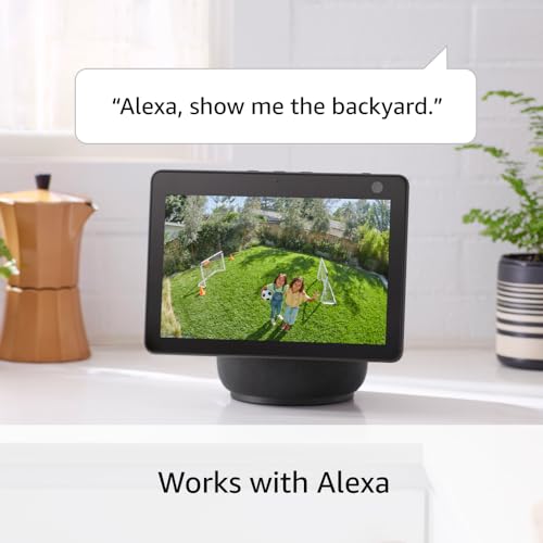 Ring Stick Up Cam Pro Solar | Two-Way Talk with Audio+, 3D Motion Detection with Bird’s Eye Zones, 1080p HDR Video & Color Night Vision (2023 release), Black