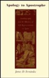 Apology to Apostrophe: Autobiography and the Rhetoric of Self-Representation in Spain (Post-Contemporary Interventions)