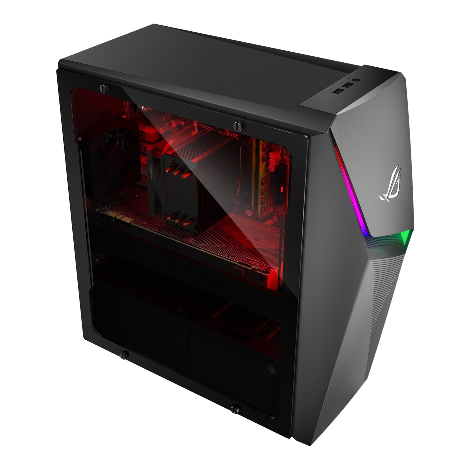 ASUS GL10DH Gaming & Entertainment Desktop PC (AMD Ryzen 7 3700X 8-Core, GTX 1660 Ti, 32GB RAM, 1TB PCIe SSD + 2TB HDD (3.5), WiFi, USB 3.2, HDMI, Bluetooth, Win 10 Pro) Refurbished