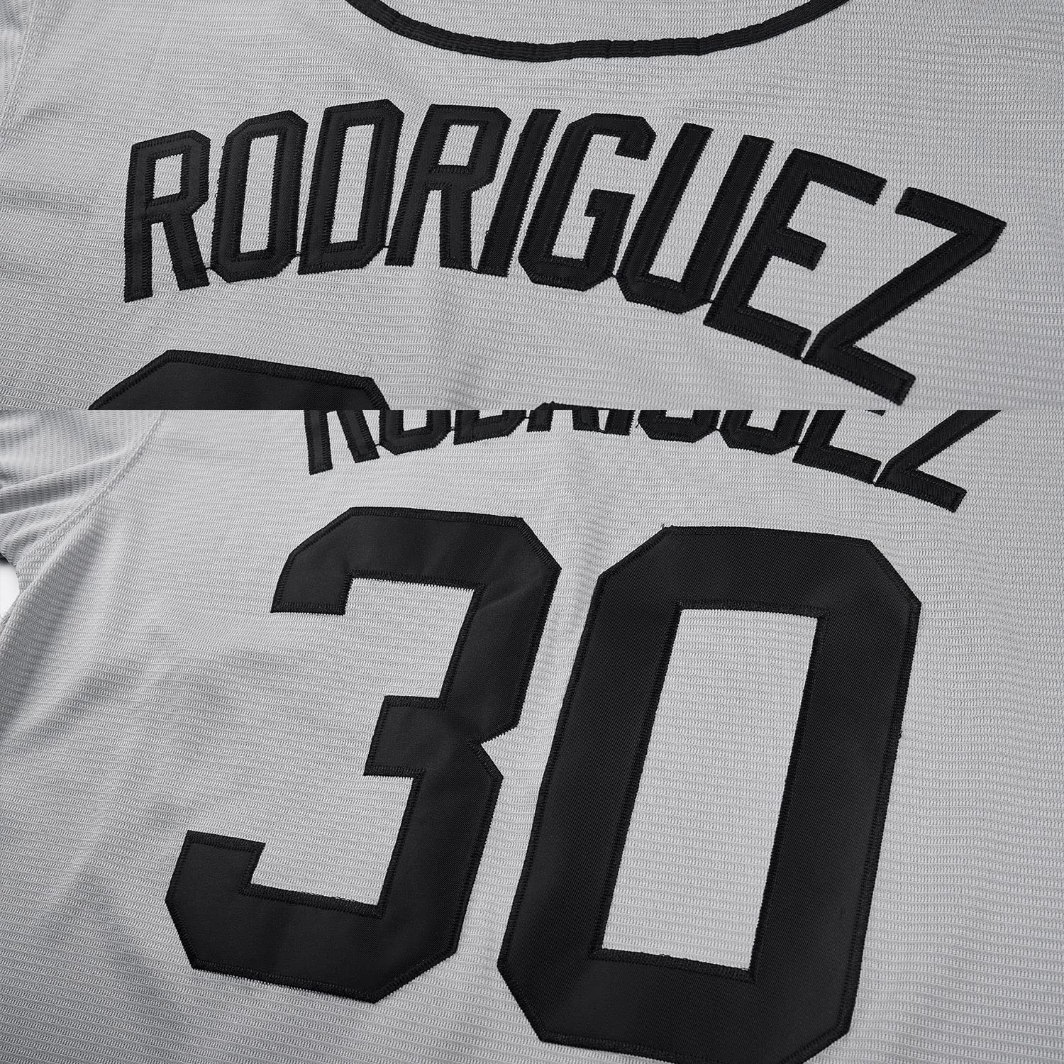 Alikatuna 90s Outfit for Men Women,Sandlot Jersey Rodriguez 30 Squints 5 Yeah-Yeah 11 Short Sleeve Baseball Jersey