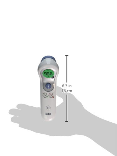 Braun No Touch and Forehead Thermometer - Touchless Thermometer for Adults, Babies, Toddlers and Kids – Fast, Reliable, and Accurate Results