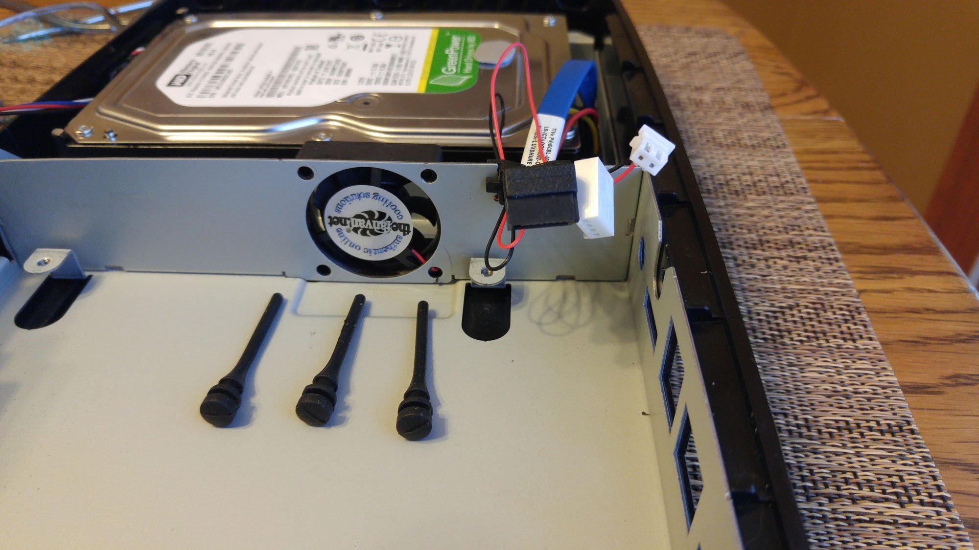 Fan Van Tivo Roamio & Roamio OTA Replacement Fan KIT Includes Vibration Dampening Silicon Mounts