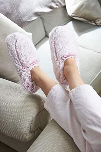 Warmies Women's Low-top Slippers, Pink Marshmallow, 1 Pair (Pack of 1)