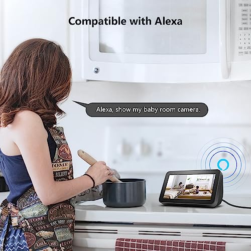 Jennov 2K/3MP Light Bulb Security Camera, 2.4Ghz Wi-Fi Security Camera Wireless Outdoor, 360° Indoor Light Socket Camera Easy Installation, Auto Tracking, Motion Detection, Compatible with Alexa