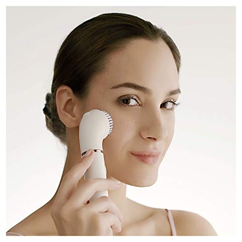 Braun Face Epilator Facespa Pro 910, Facial Hair Removal for Women, 2 in 1 Epilating and Cleansing Brush