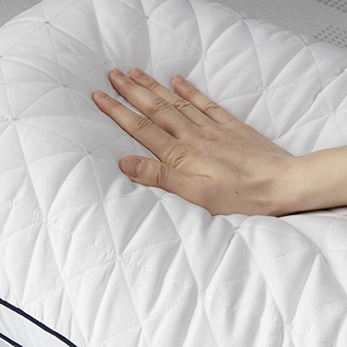 BedStory Bed Pillows for Sleeping - King Size Set of 2, Hotel Quality Soft & Comfortable Improve Sleep Quality, Luxury Pillows for Side, Stomach or Back Sleepers (19" x 34")