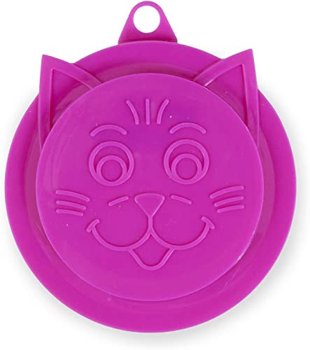 Petmate 26124 Cat Food Lid Assorted Colors, 12 count