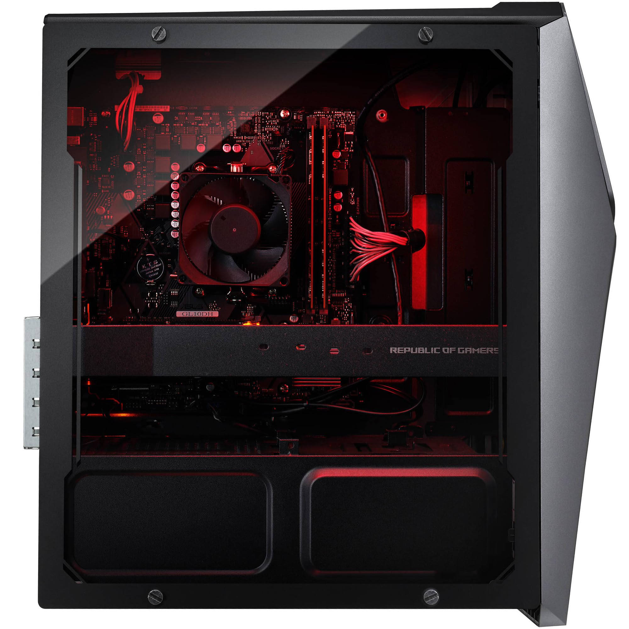 ASUS GL10DH-PH552 Gaming & Entertainment Desktop PC (AMD Ryzen 5 3400G 4-Core, GeForce GTX 1650, 64GB RAM, 512GB PCIe SSD, WiFi, USB 3.2, HDMI, Bluetooth, Win 11 Pro) Refurbished