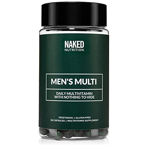 Men’s Multi – Daily Multivitamin for Men – A, C, E, Selenium, Zinc, Fruit and Super Green Extracts and More to Boost Immune Support – Gluten-Free and Vegetarian Daily Vitamins – 60 Capsules