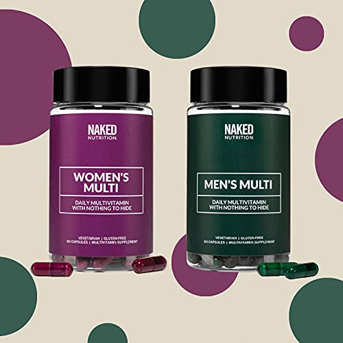 Men’s Multi – Daily Multivitamin for Men – A, C, E, Selenium, Zinc, Fruit and Super Green Extracts and More to Boost Immune Support – Gluten-Free and Vegetarian Daily Vitamins – 60 Capsules