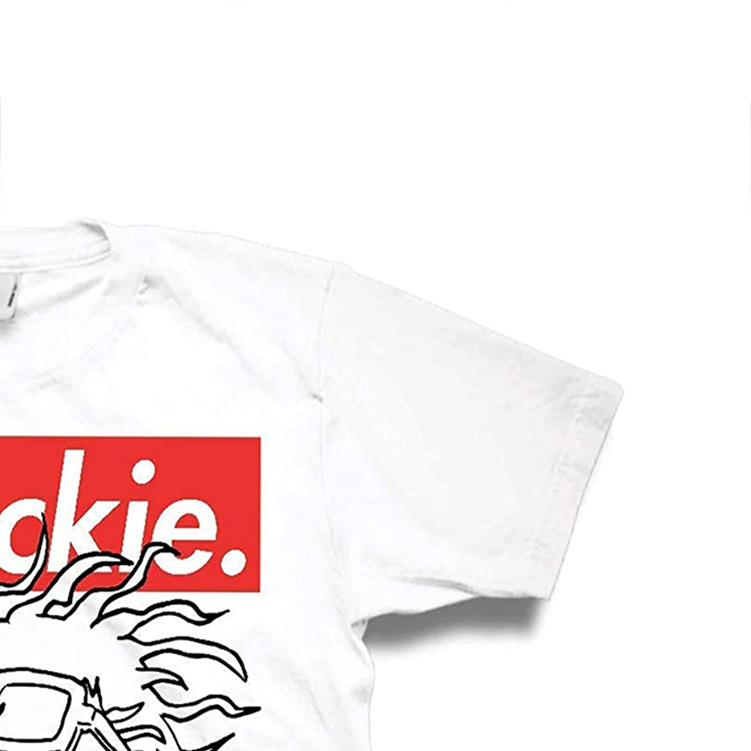 Nickelodeon Mens 90's Classic Shirt - Rugrats Chuckie Classic T-Shirt (White, Medium)