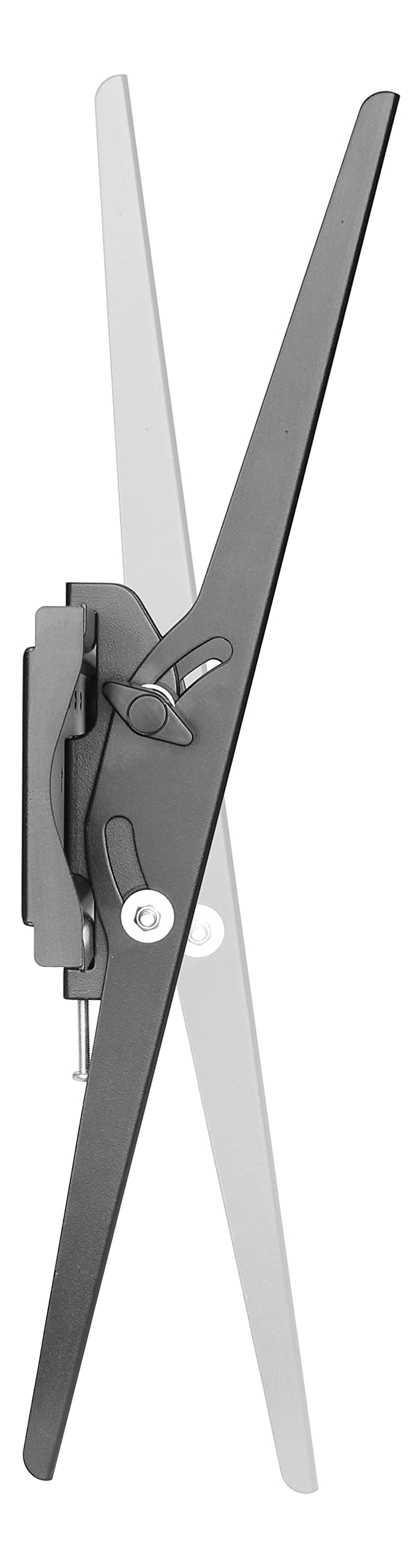 DELTACO ARM-1101 - Fixed Wall Mount with Spirit Level, Suitable for Screen from 32 to 55 inch - Black