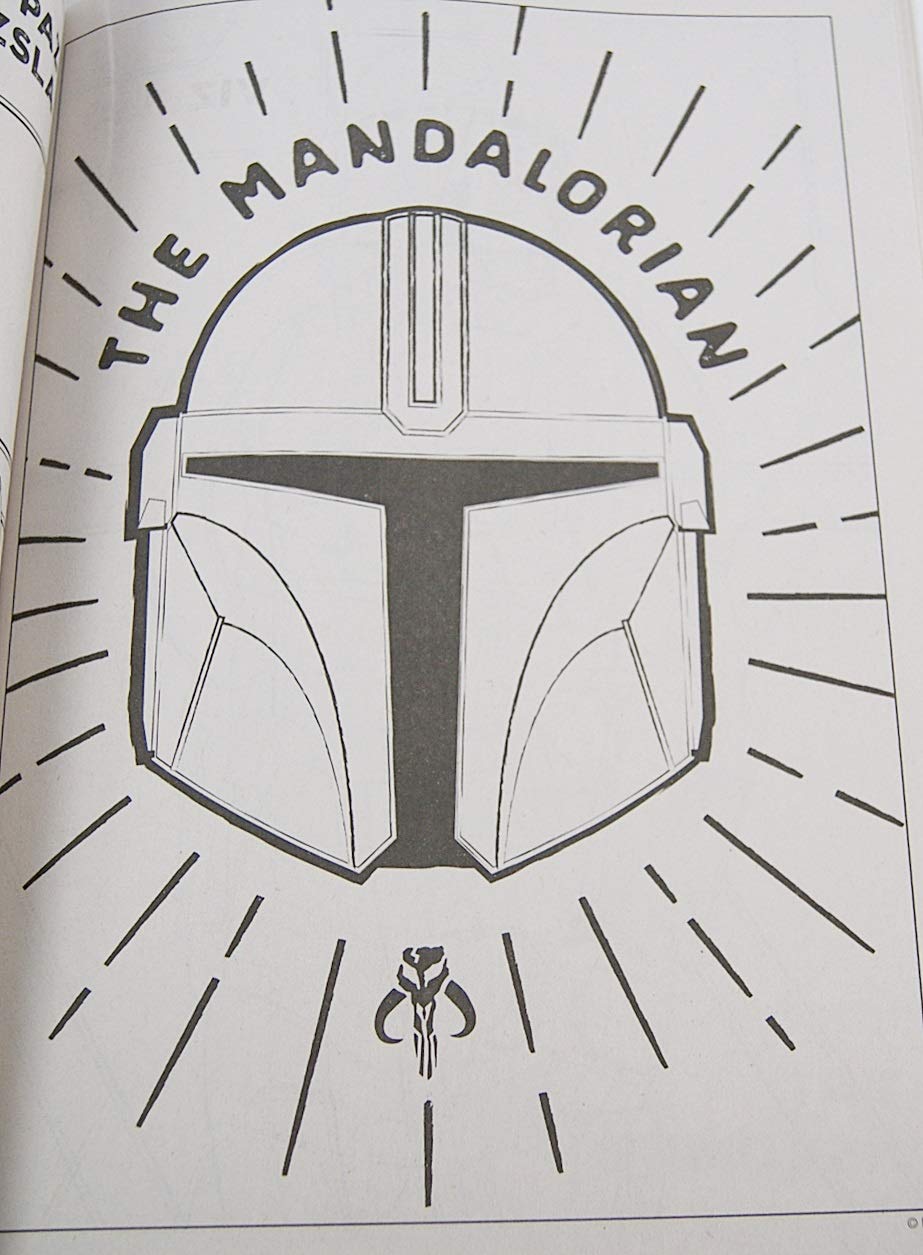 The Mandalorian ''Mando and The Child'' Colortivity Coloring and Activity Book - 80 Pages