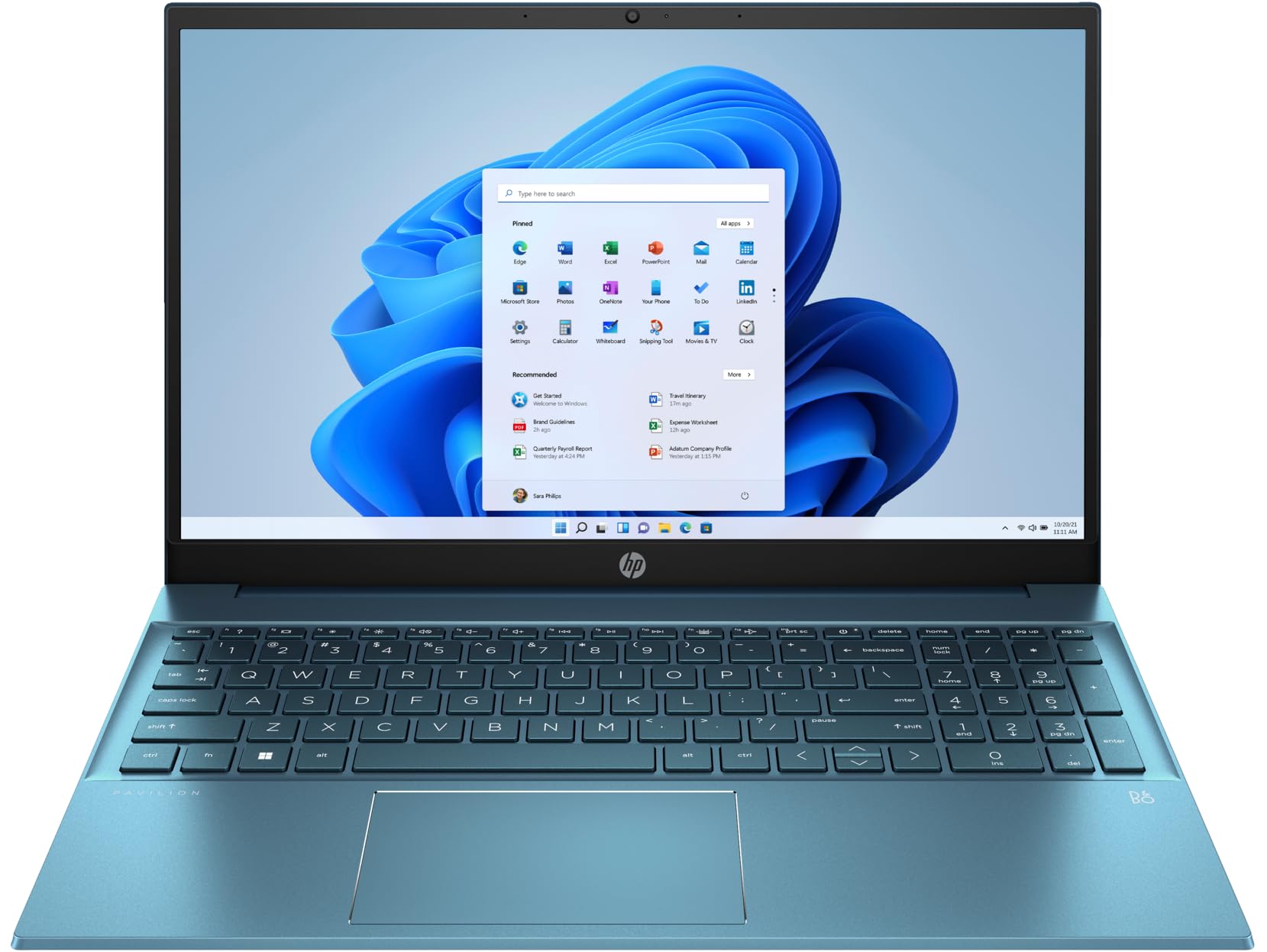 HP Pavilion 15 2022 Business Laptop 15.6" FHD IPS Touchscreen 4-Core Intel i7-1195G7 16GB DDR4 2TB SSD Intel Iris Xe Graphics Wi-Fi 6 Backlit Keyboard Fingerprint Windows 11 Home w/ONT 32GB USB