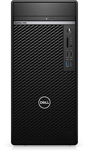 Dell Optiplex 7090 Home & Business Desktop (Intel i7-11700 8-Core, 8GB RAM, 128GB PCIe SSD + 1TB HDD (3.5), Intel UHD 750, USB 3.2, Display Port, Optical Drive, Win 11 Pro) Refurbished (Renewed)