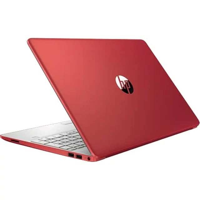 HP 15-DW000 2022 Business Laptop 15.6" HD 1366x768 4-Core Pentium Silver N5030 16GB DDR4 512GB SSD Intel UHD Graphics Wi-Fi 5 Windows 11 Pro Scarlet Red w/ONT 32GB USB