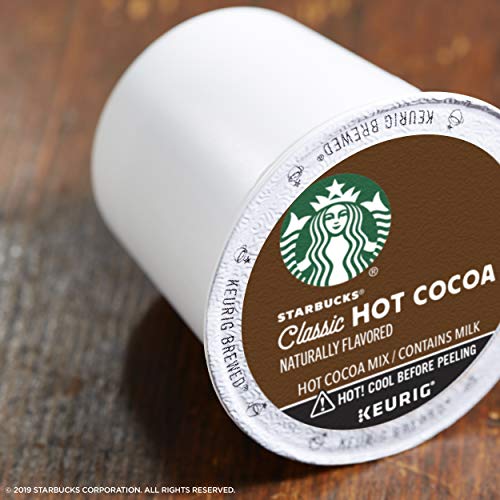 Starbucks Hot Cocoa K-Cup Coffee Pods β Hot Cocoa for Keurig Brewers β 6 boxes (60 pods total)
