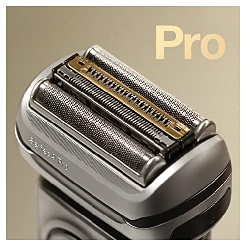 BRAUN Series 9 Pro 9467cc Wet & Dry Shaver with 5-in-1 SmartCare Center and Leather Travel case, Silver