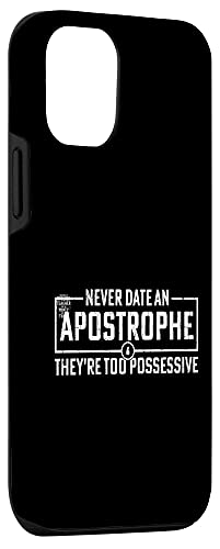 iPhone 12/12 Pro English Apostrophe Funny Language Teacher Teaching Graphic Case