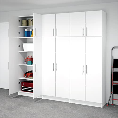 Prepac D Elite Storage Cabinet Set, 6 pc, White